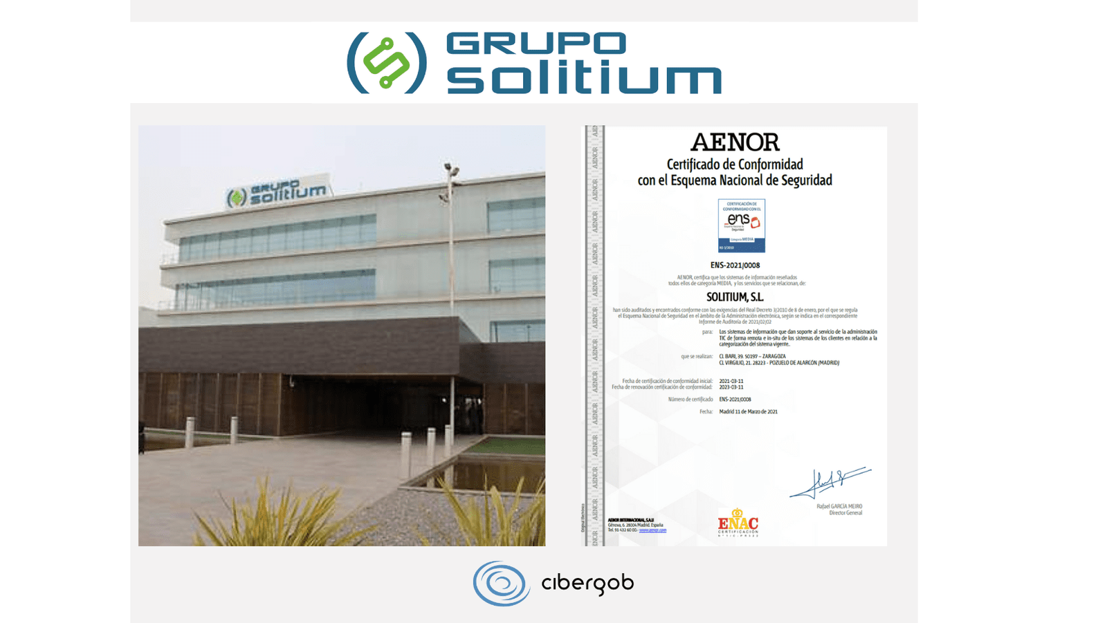 SOLITIUM, GRAN EMPRESA del sector tecnológico, obtiene su certificación ...